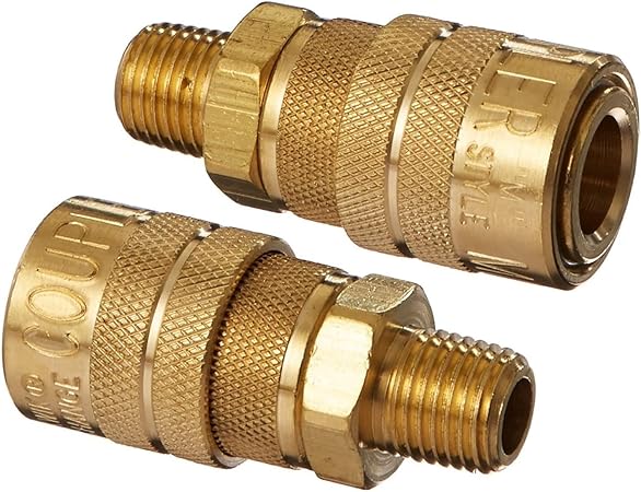Milton (S-716) 1/4" Male NPT M Style (Industrial) Air fitting Quick ...