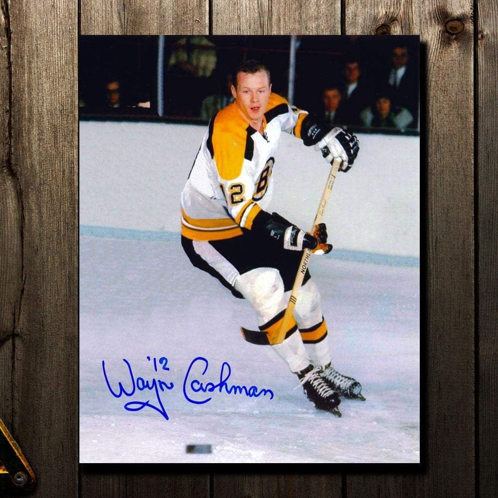 Wayne Cashman Boston Bruins RUSH Autographed 8x10 - Autographed NHL ...