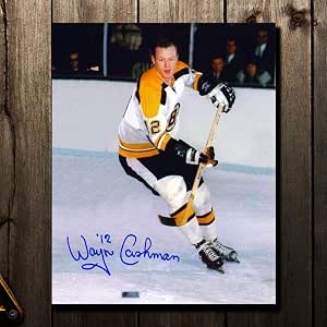 Wayne Cashman Boston Bruins RUSH Autographed 8x10 - Autographed NHL ...