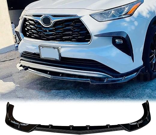 Amazon.com: skkyoro Front Bumper Lip Splitter Spoiler for Toyota ...