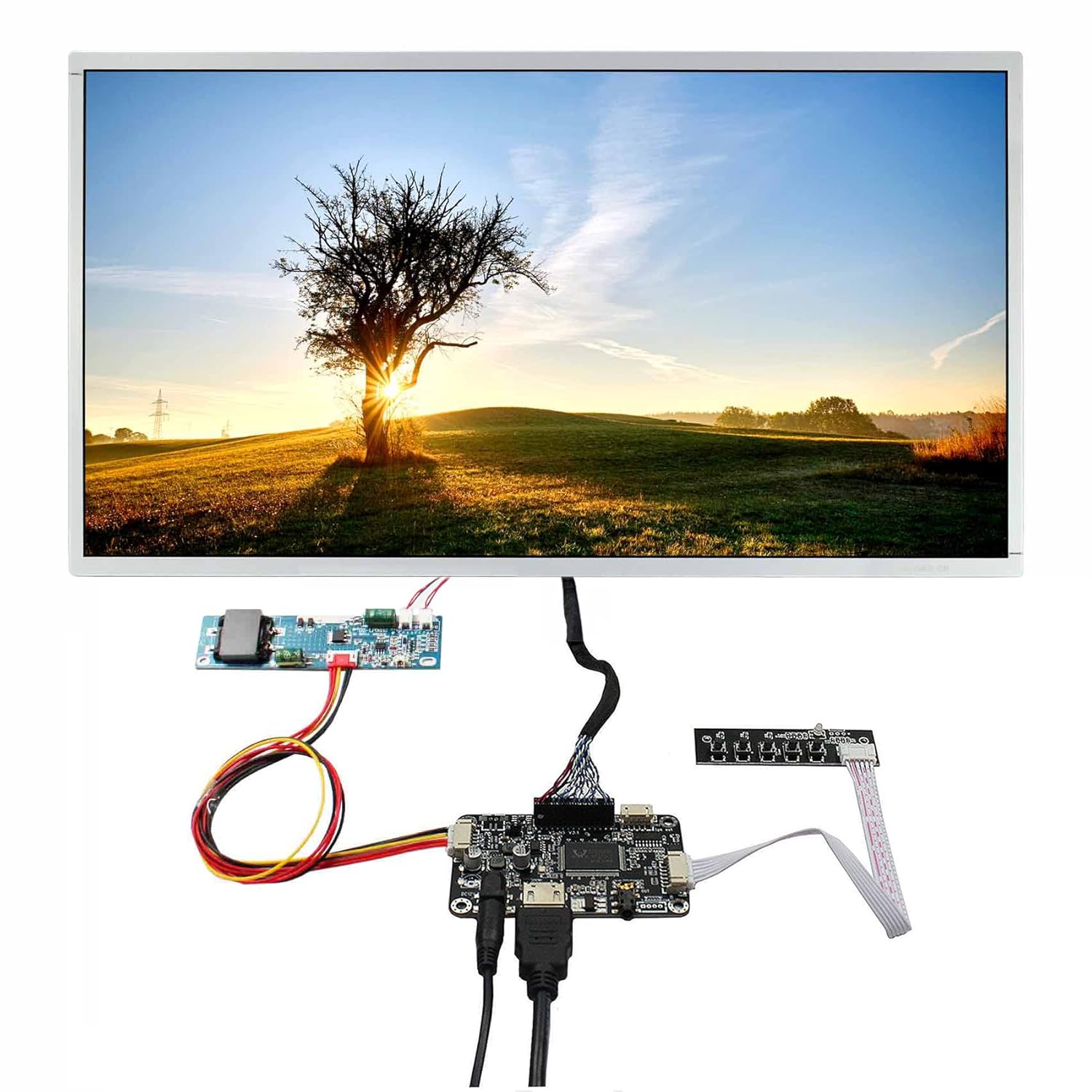 VSDISPLAY 21.5 Inch Bright 1000 Nits FHD LCD Screen 1920x1080 Outdoor ...