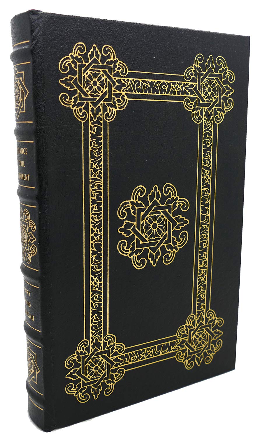 RESISTANCE TO CIVIL GOVERNMENT Easton Press: Henry David Thoreau ...