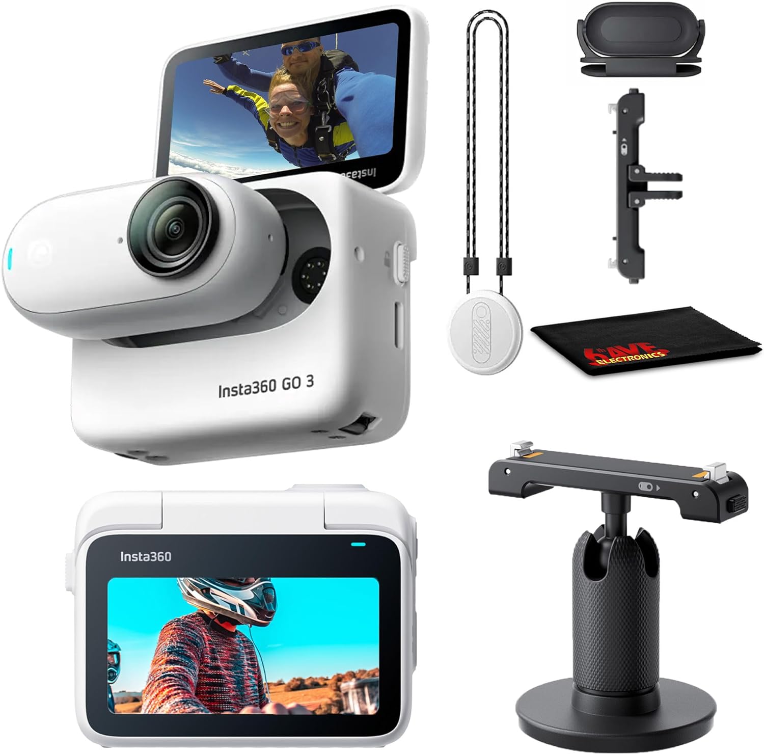 Amazon.com : Insta360 GO3 64GB Sports and Action Camera for Vlogger ...