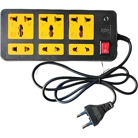 Buy Extension Board 6 Socket Small Size Mini Electronic Board with ...