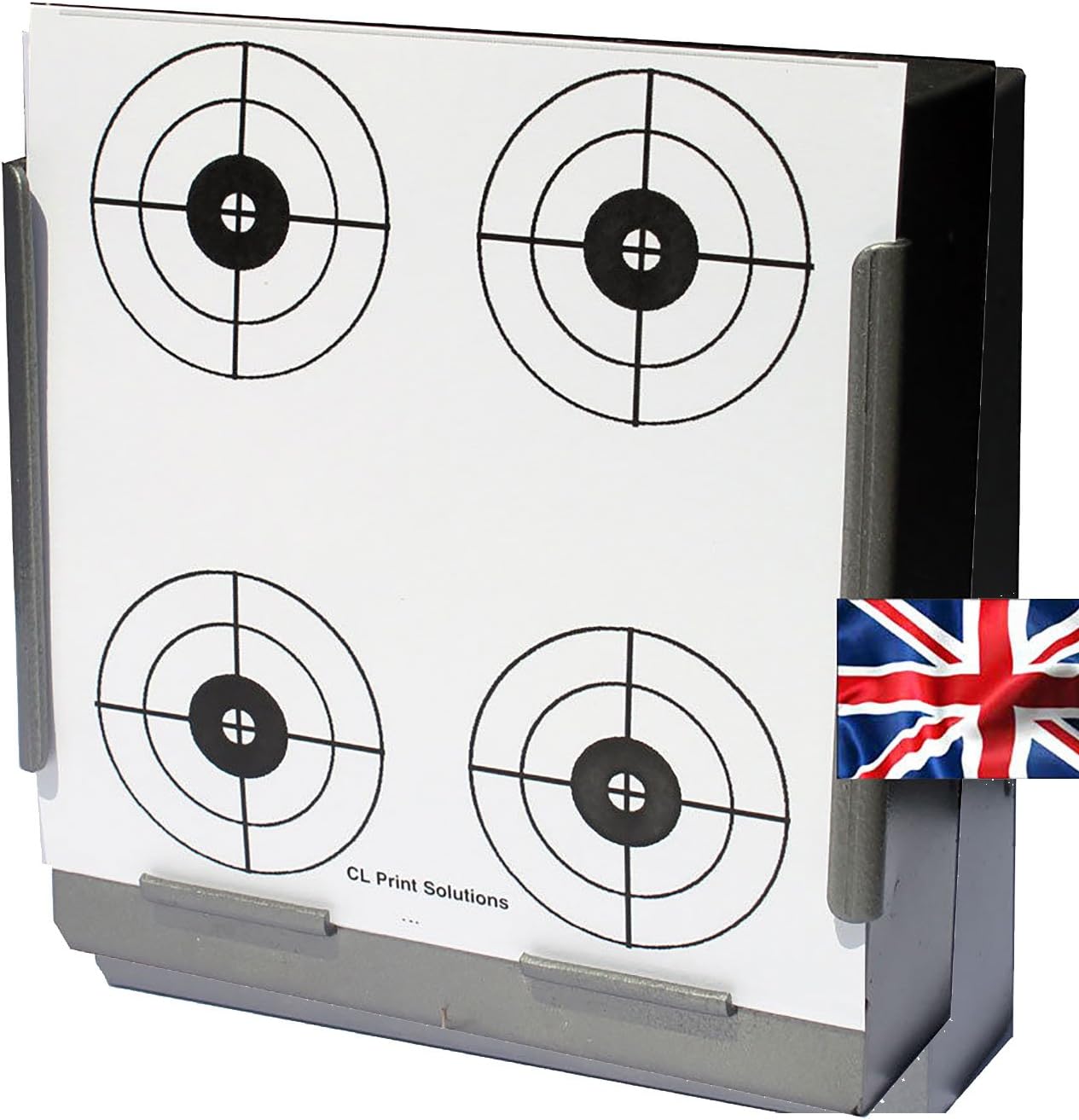 CL Print Solutions 100 x 14cm 4 Crosshair Circles Rifle Pistol Paper ...