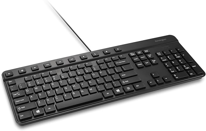 Amazon.com: Kensington Simple Solutions Wired Keyboard TAA-Compliant ...