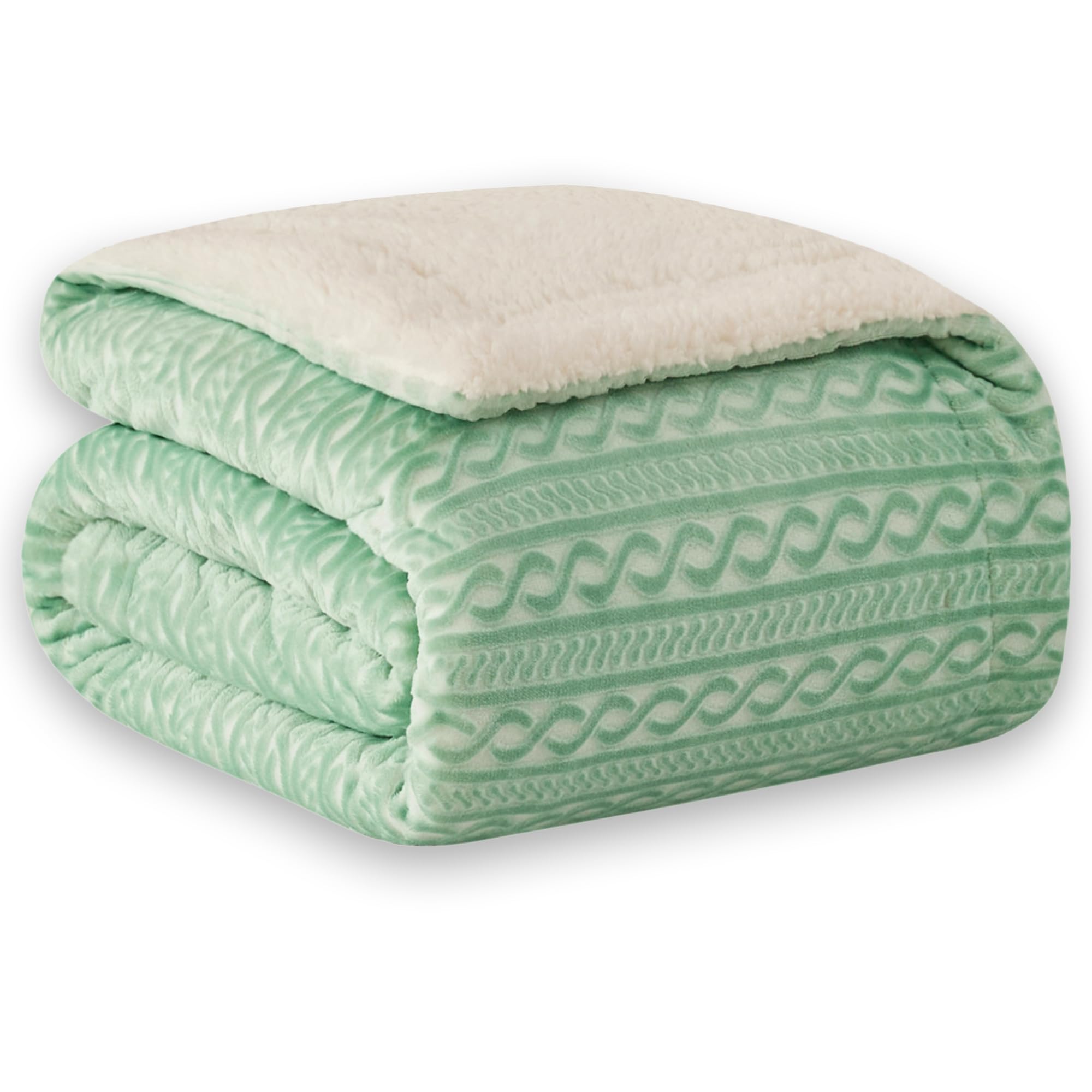 Amazon.com: COOVA Cozy Soft Fleece Twin Blanket - Ultra Soft and Warm ...