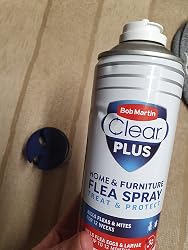 Bob Martin Clear Plus Flea Spray Treatment for the Home - Kills Fleas ...