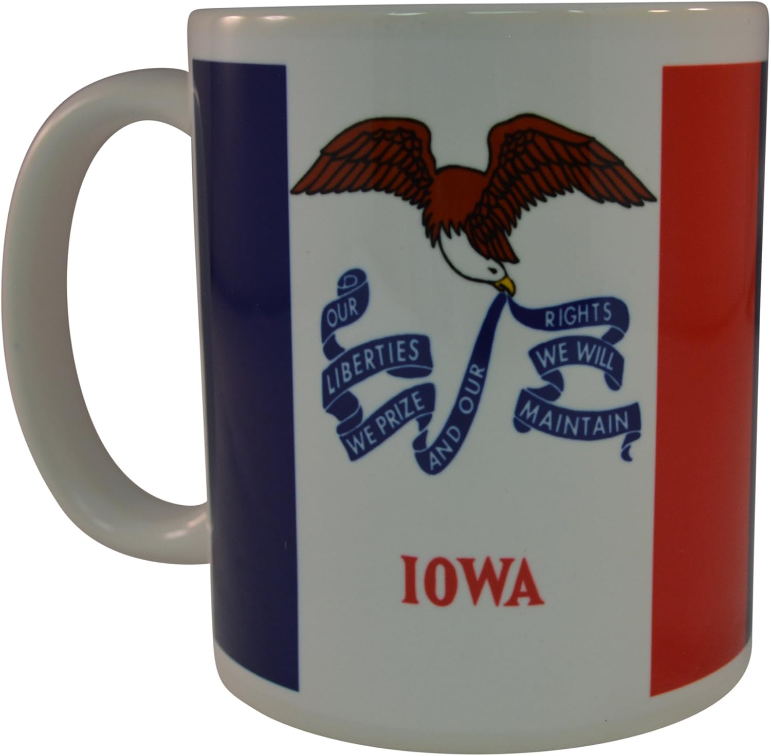 Amazon.com: Rogue River Tactical Iowa State Flag Coffee Mug Novelty Cup ...
