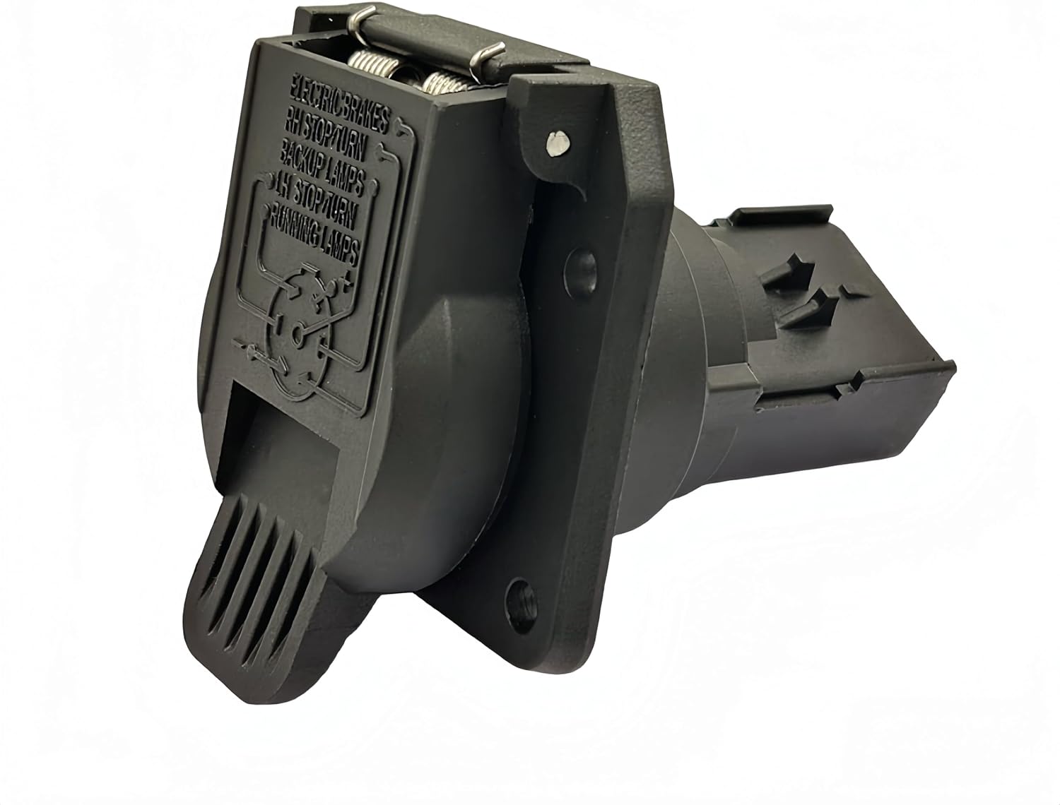 Amazon.com: LLYZFED 7 Way Pin Trailer Tow Wiring Connector Plug ...