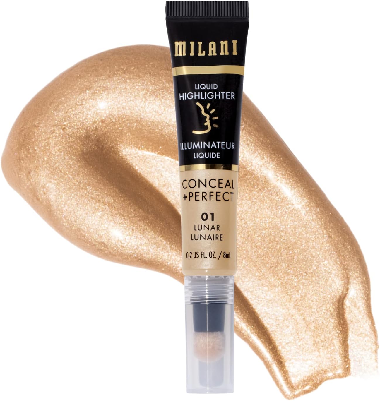 Amazon.com: Milani Conceal + Perfect Liquid Highlighter for Added Glow ...