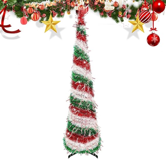 Zasdvn Artificial Christmas Tree - Popup Christmas Tree | Decor for ...