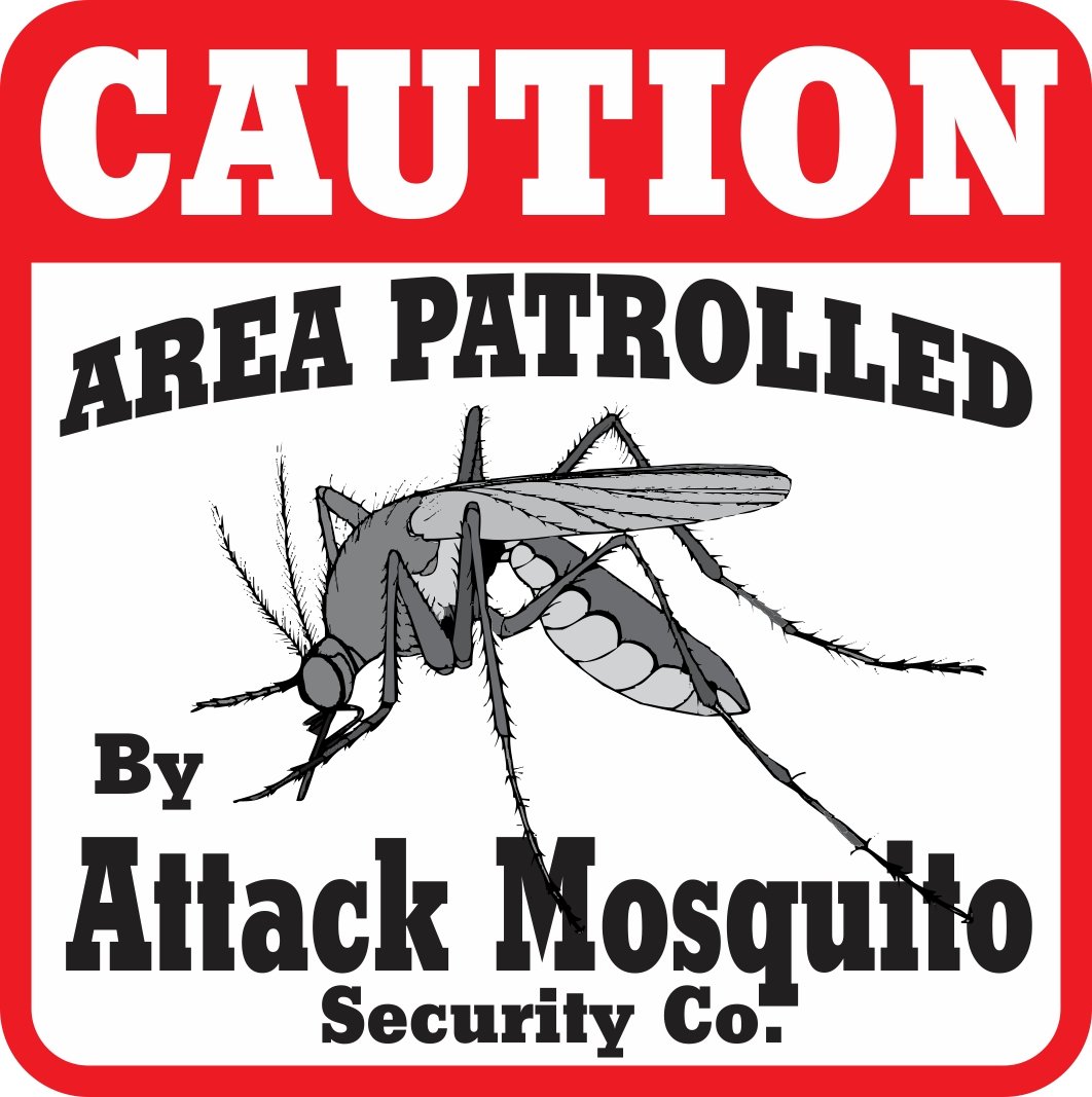 Caution Attack Mosquito Sign: Amazon.com: Industrial & Scientific