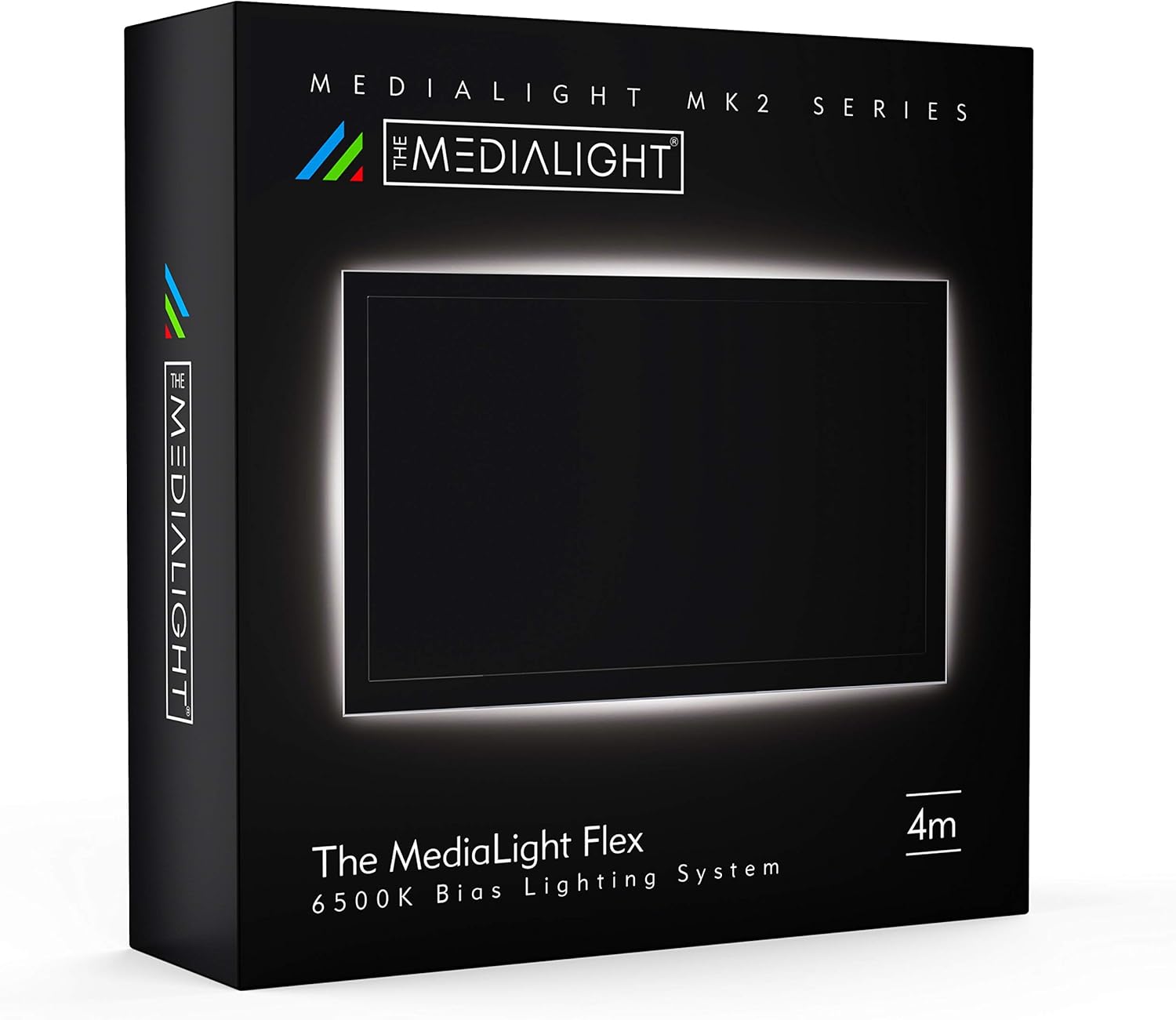MediaLight Mk2 Flex 6500K CRI 98 Bias Lighting - 4 Meters : Amazon.co ...