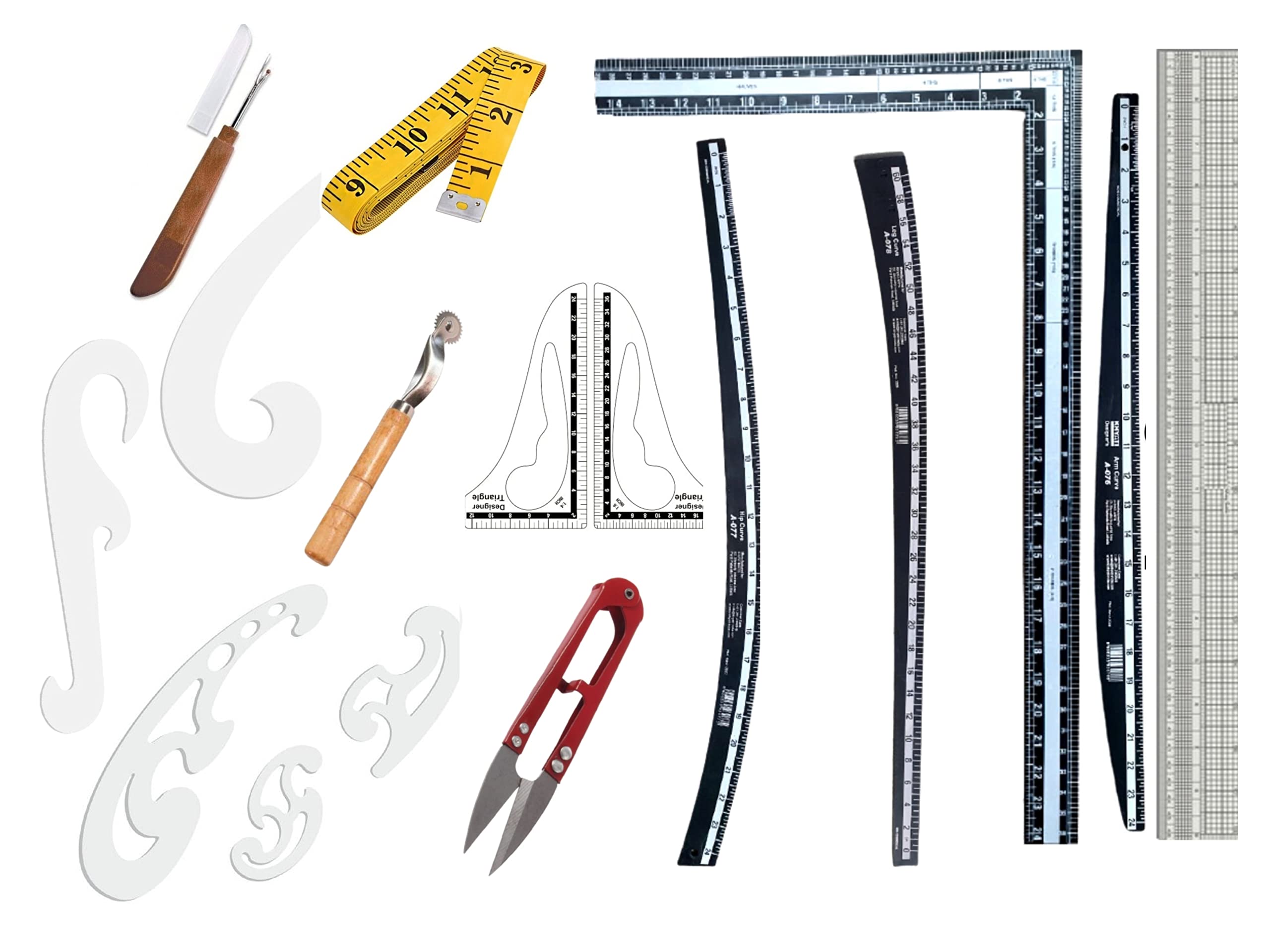 Buy KHYATI Fashion Designing Scale Set/Fashion Designing Tools/Fashion ...