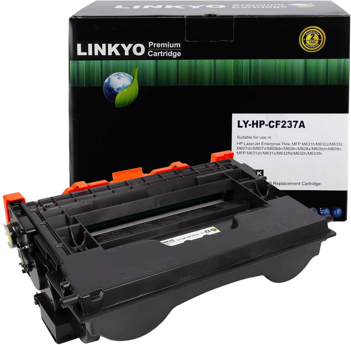 Amazon.com: LINKYO Compatible Toner Cartridge Replacement for HP 37A ...
