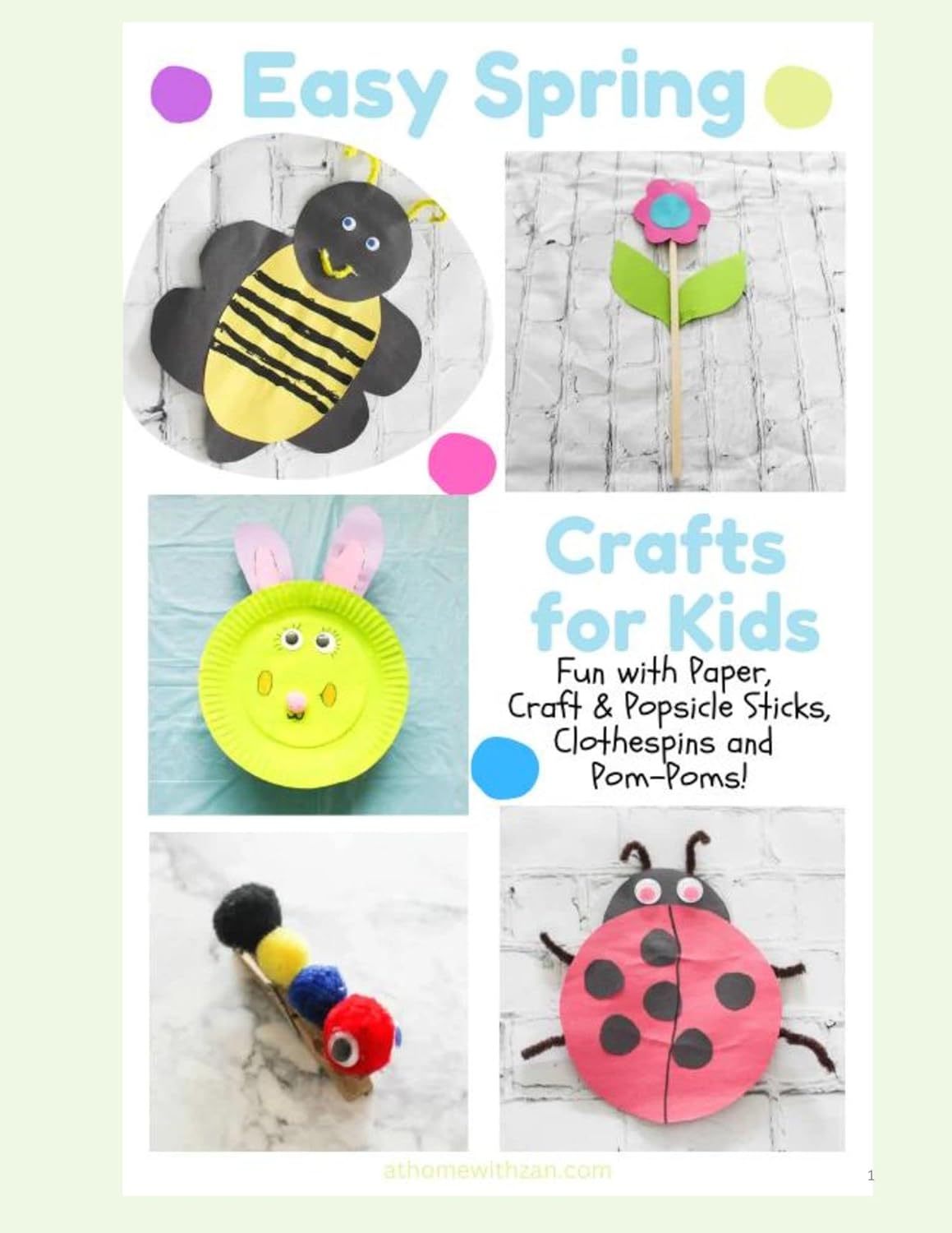 Easy Spring Crafts for Kids E-Book - Kindle edition by Turner, Zan ...