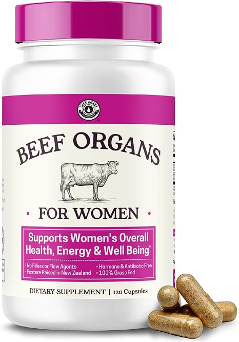 Amazon.com: Beef Organ Supplement for Women - Beef Liver, Kidney, Heart ...