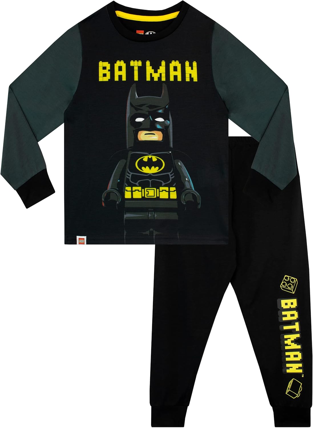 LEGO Ensemble De Pyjamas Garçon Batman Multicolore 8-9 Ans : Amazon.fr ...