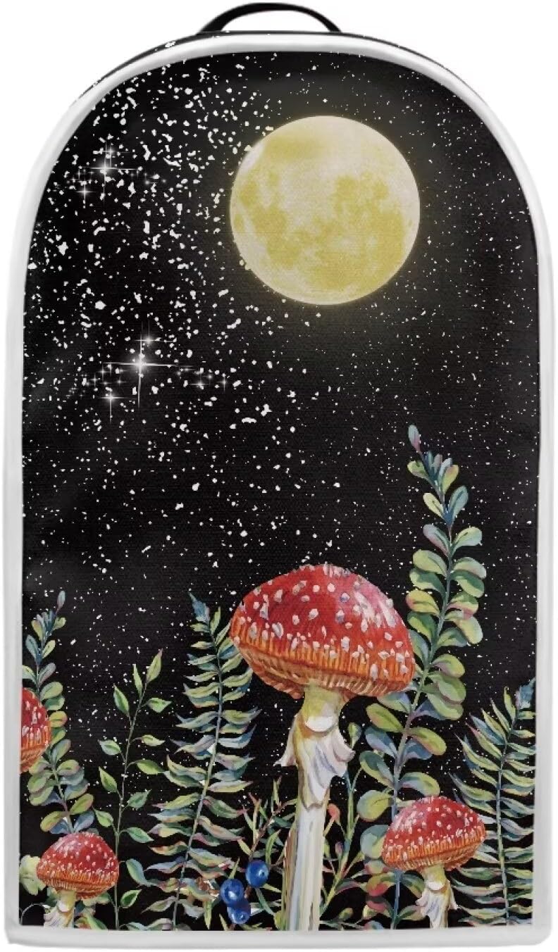 Amazon.com: TODIYADDU Hippie Mushroom Blender Cover for Women Full Moon ...