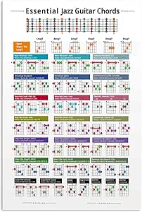 Amazon.com: Guitar Knowledge Metal Tin Signs Essential Jazz Guitar ...