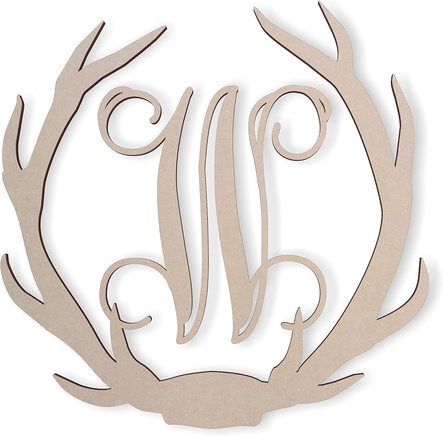 Amazon.com: Wooden Letters by Jess and Jessica Cursive Wood Letter for ...