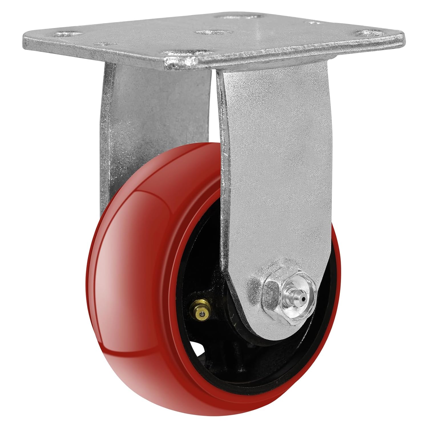 Amazon.com: FOVERSWIVE 4"x2" Heavy Duty Caster Wheels- Polyurethane ...