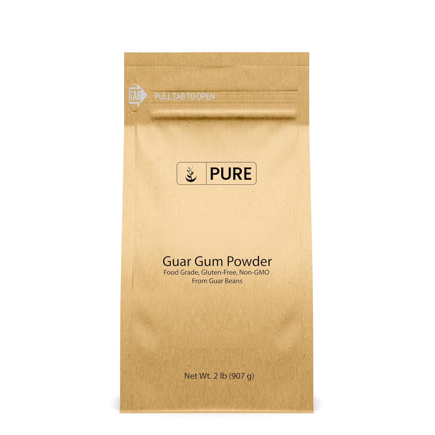 Amazon.com: Pure Original Ingredients Guar Gum (2lb) From Guar Beans ...