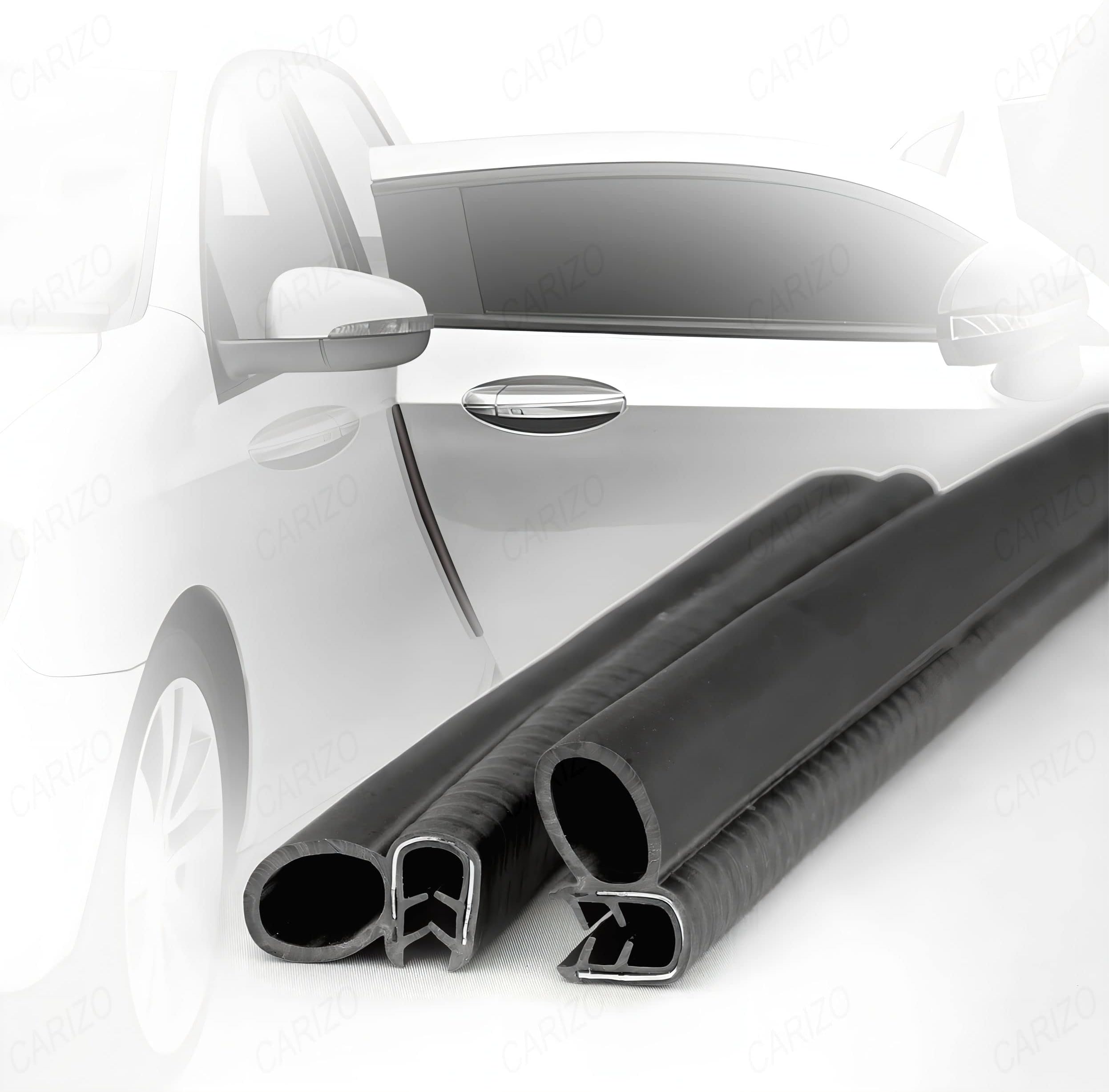 CARIZO Car Door Edge Guard Door Protector Rubber Clip Buffer, U Shape ...