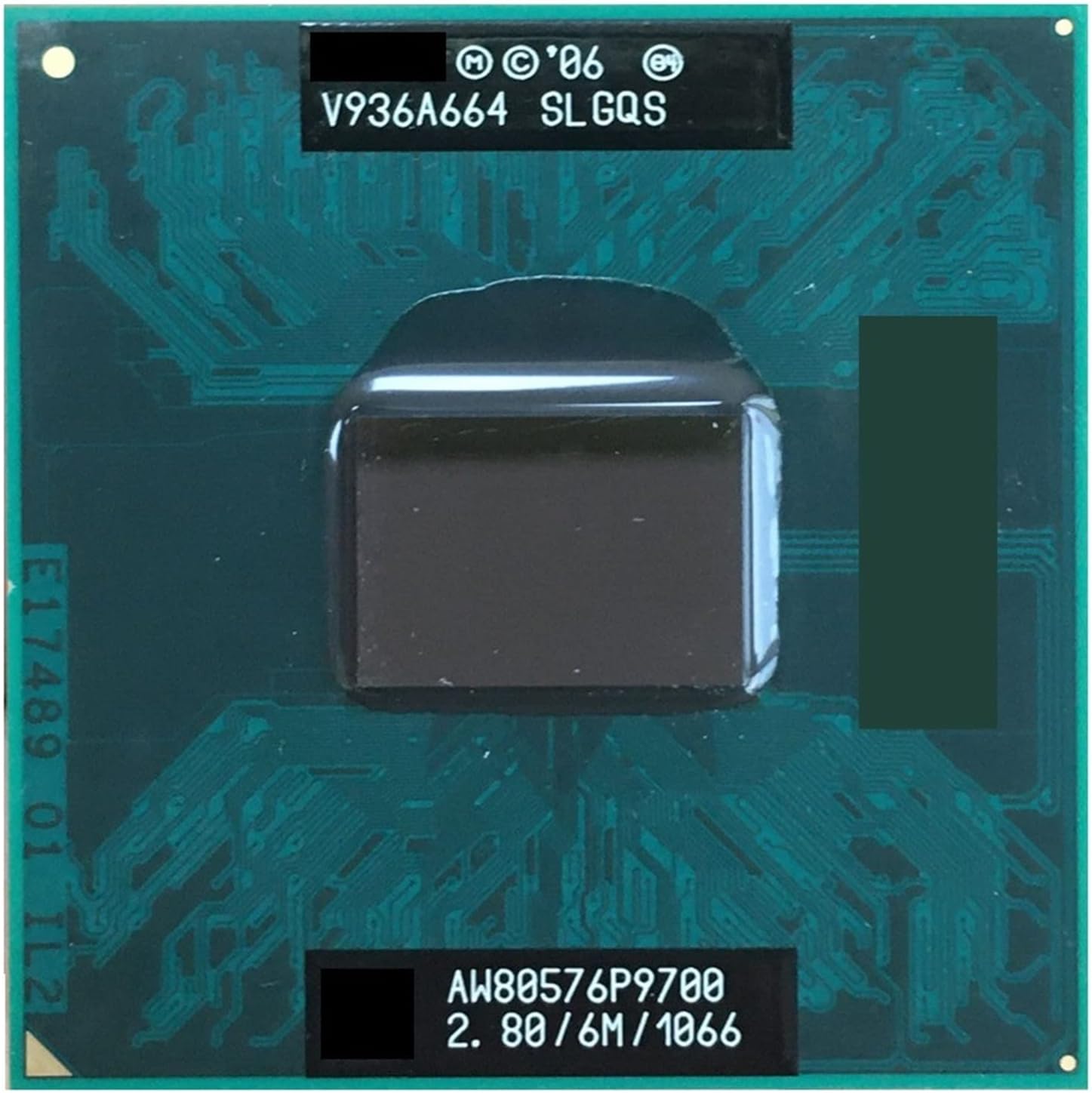 Amazon.com: CPU CPU Laptop c 2 Duo P9700 CPU 6M Cache/2.8GHz/1066/Dual ...