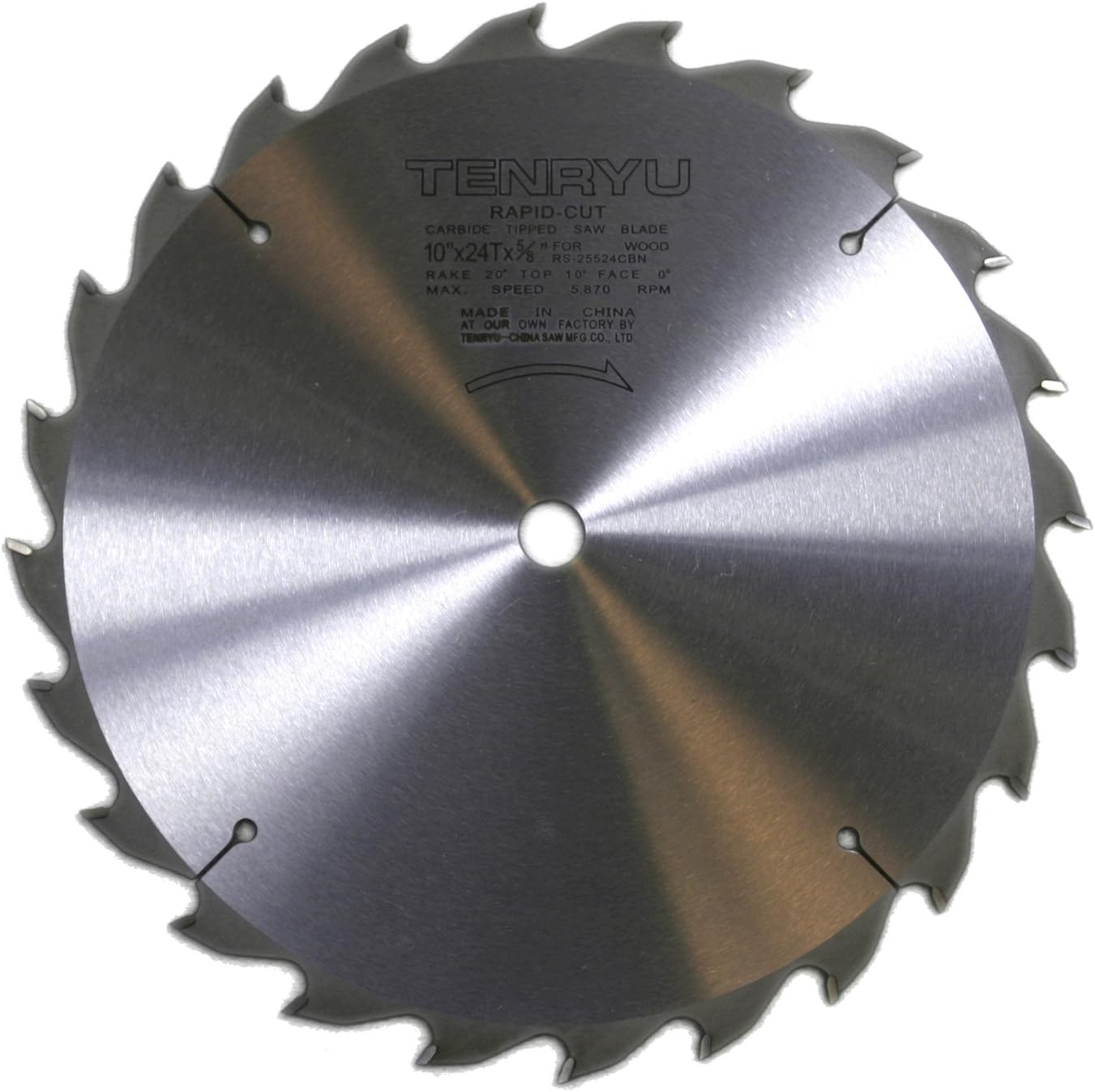 Tenryu SL-14042C 5-1/2" Carbide Tipped Saw Blade (42 Tooth ATAF Grind ...