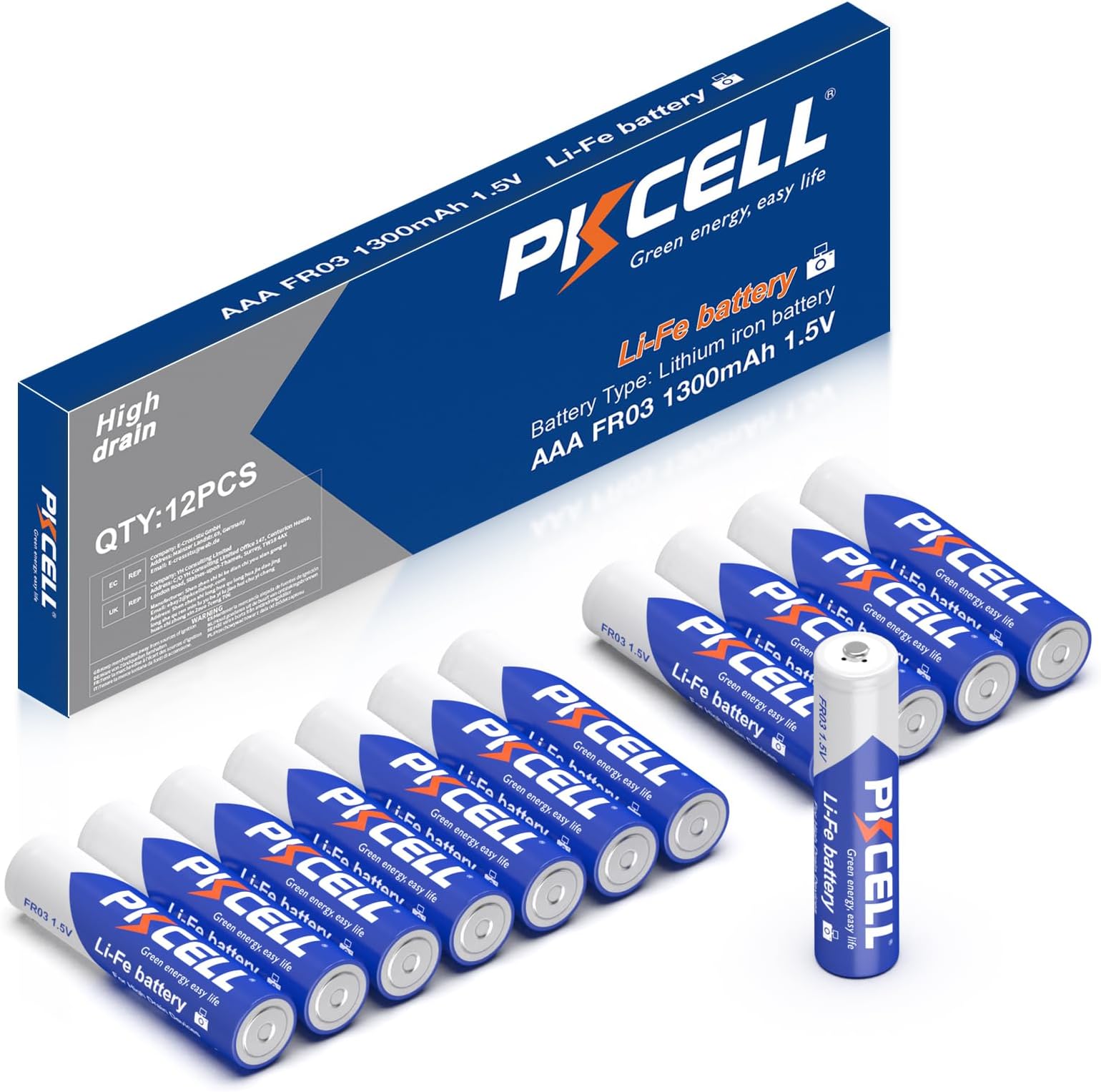 Lithium Aaa Batteries 1300mah 12 Pack 1 5v | Desertcart INDIA