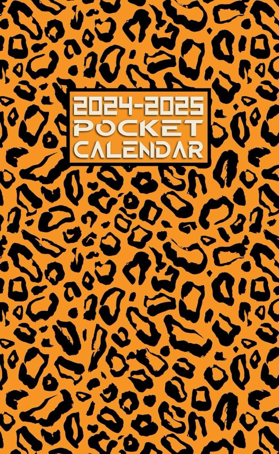 Amazon.com: Leopard 2024-2025 Pocket Calendar For Purse: Small 2 Year ...