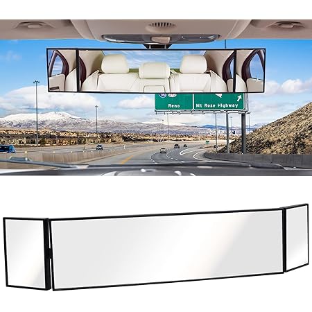 Amazon.com: 20/20 Vision Panoramic Rear View Mirror - 17 inches ...