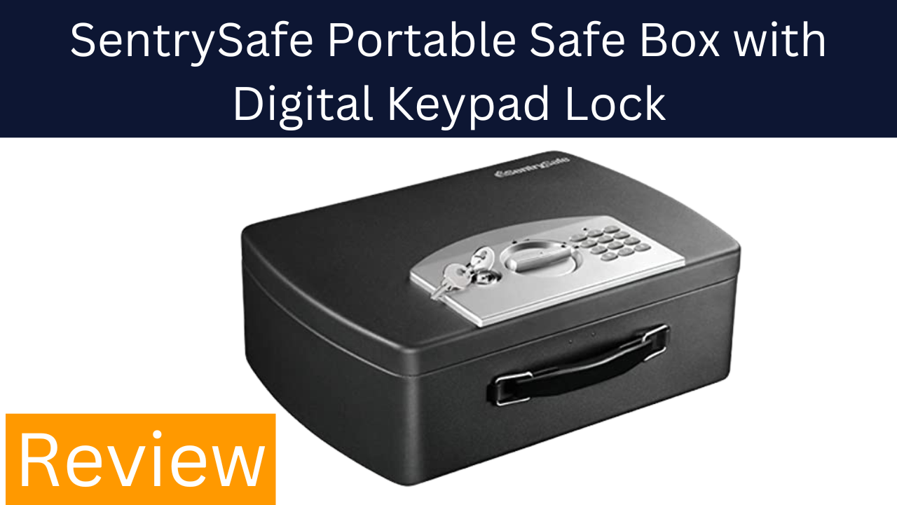 Watch SentrySafe Portable Safe Box with Digital Keypad Lock on Amazon Live