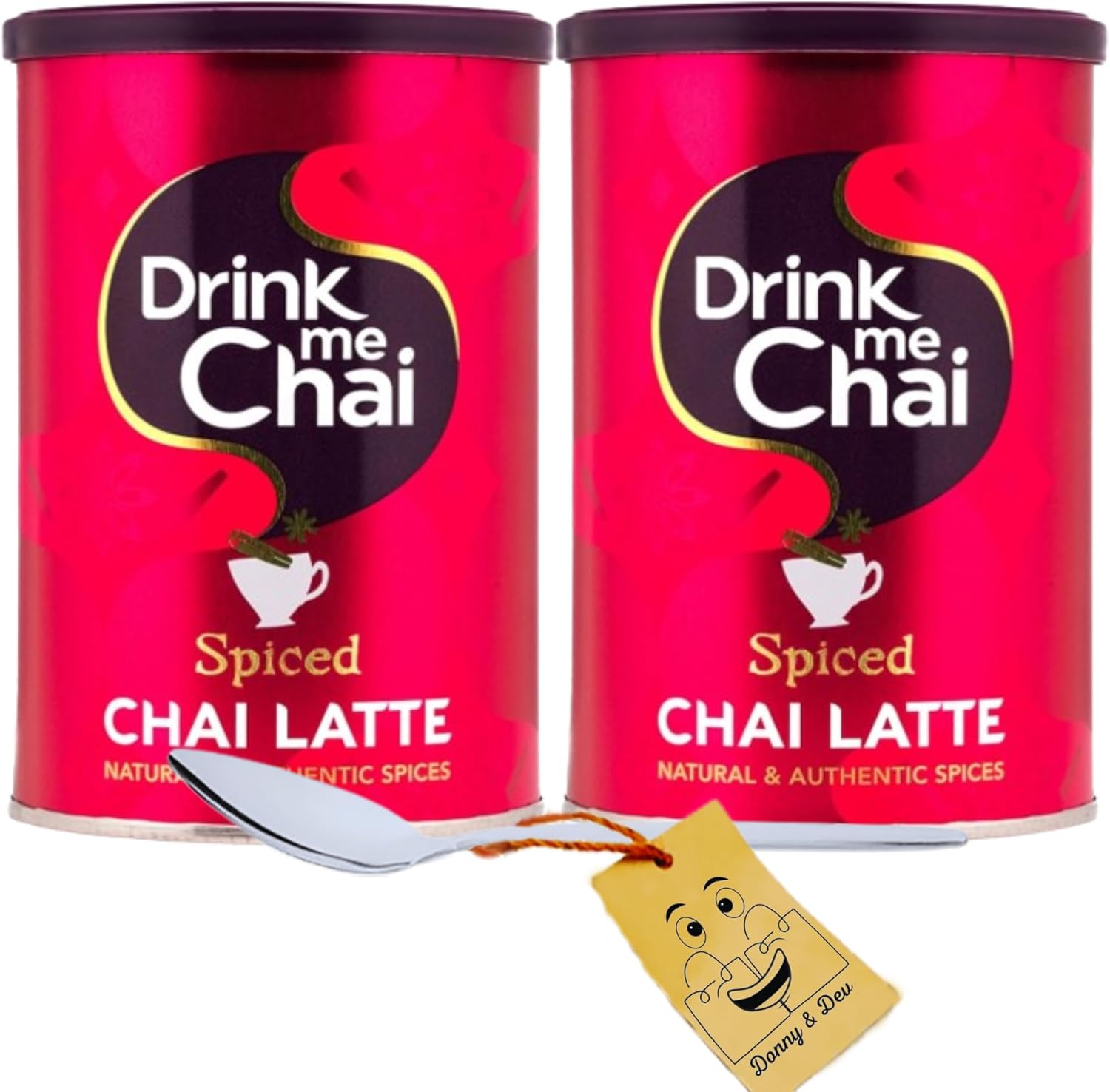 Chai Latte Bundle Includes: 2x Drink Me Chai Spiced Chai Latte Powder ...