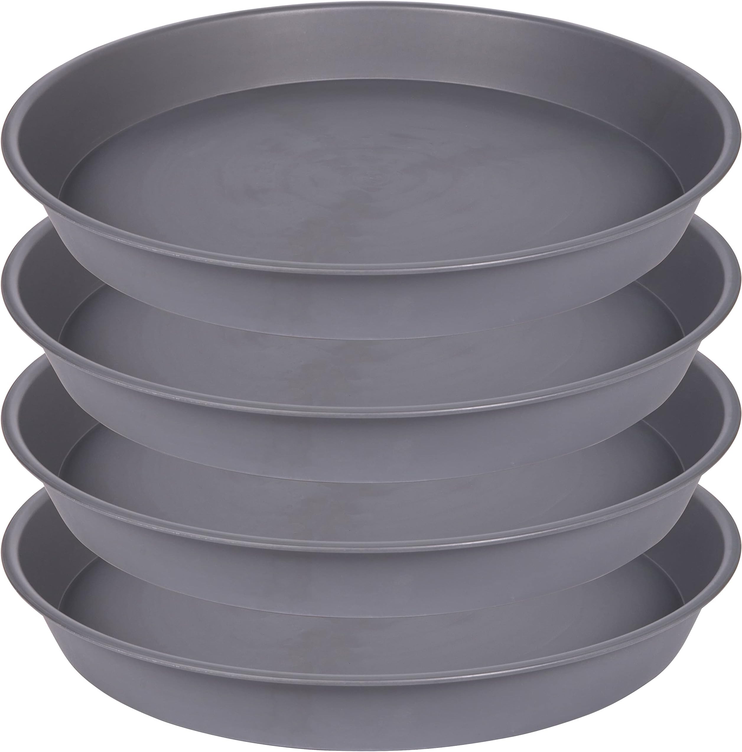 Amazon.com : MegaSprout 6 Plant Saucer Trays 9 Inch | Sturdy Plastic ...