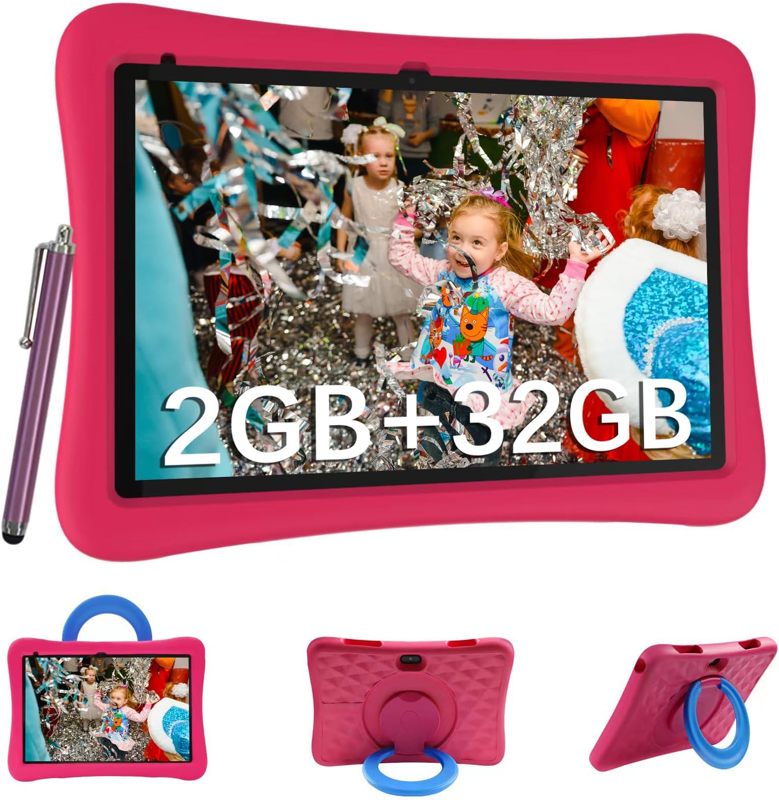 Amazon.com : RUIQIAI Kids Tablet 2024 Newest, 10.1 inch Tablet for Kids ...