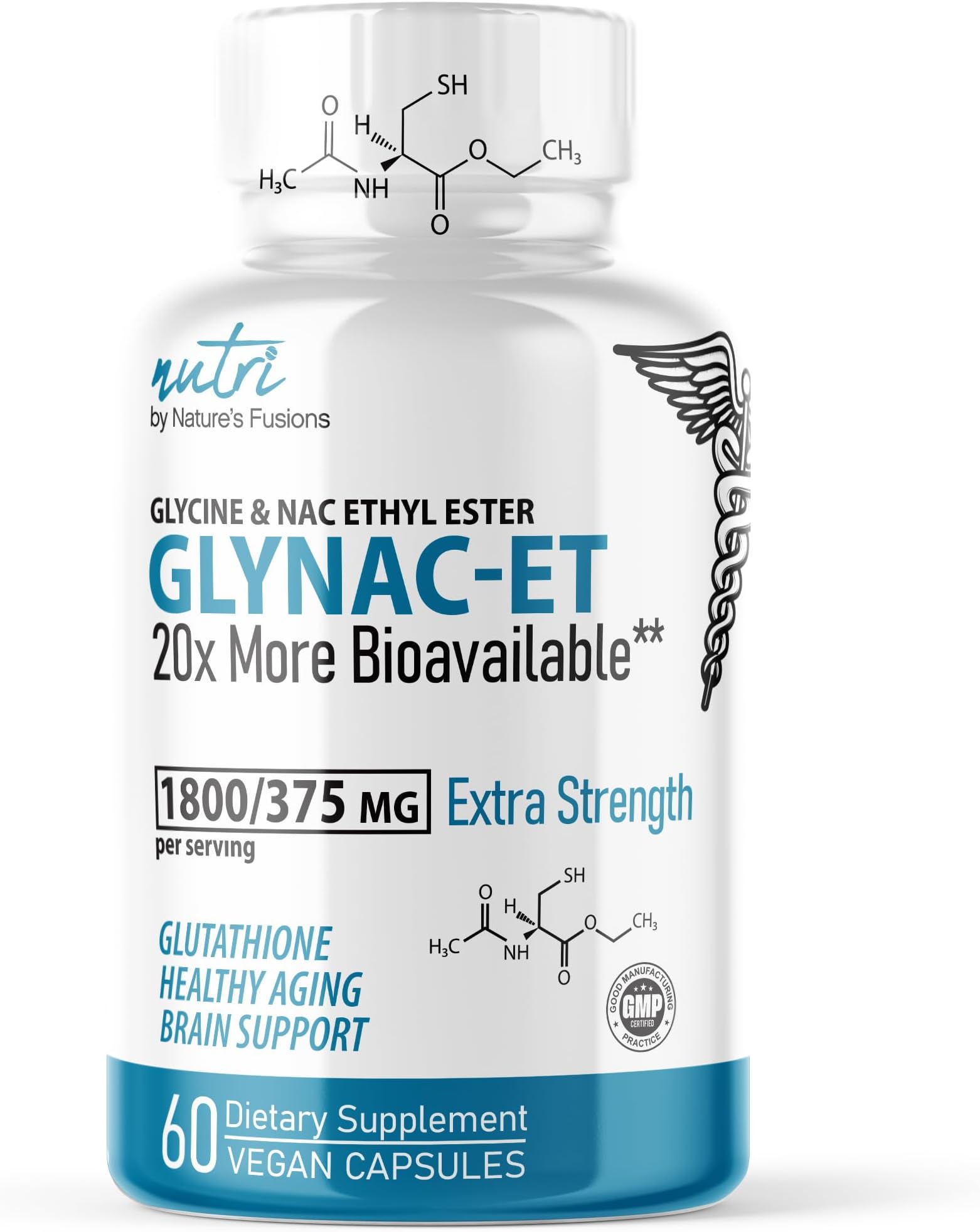 Amazon.com: GlyNAC-ET NAC Supplement N-Acetyl Cysteine Ethyl Ester ...