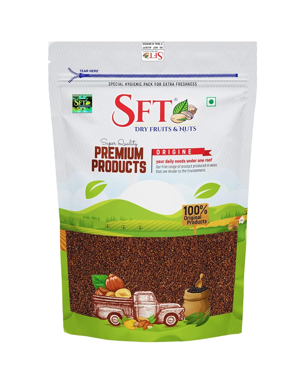 SFT Rai Seeds (Brown Mustard Seeds Small) 1kg : Amazon.in: Grocery ...
