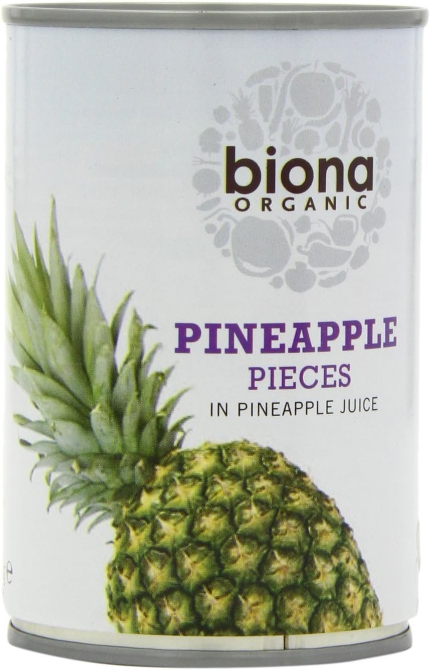 Biona Org Mini Pineapple Rings 425g : Amazon.co.uk: Electronics & Photo