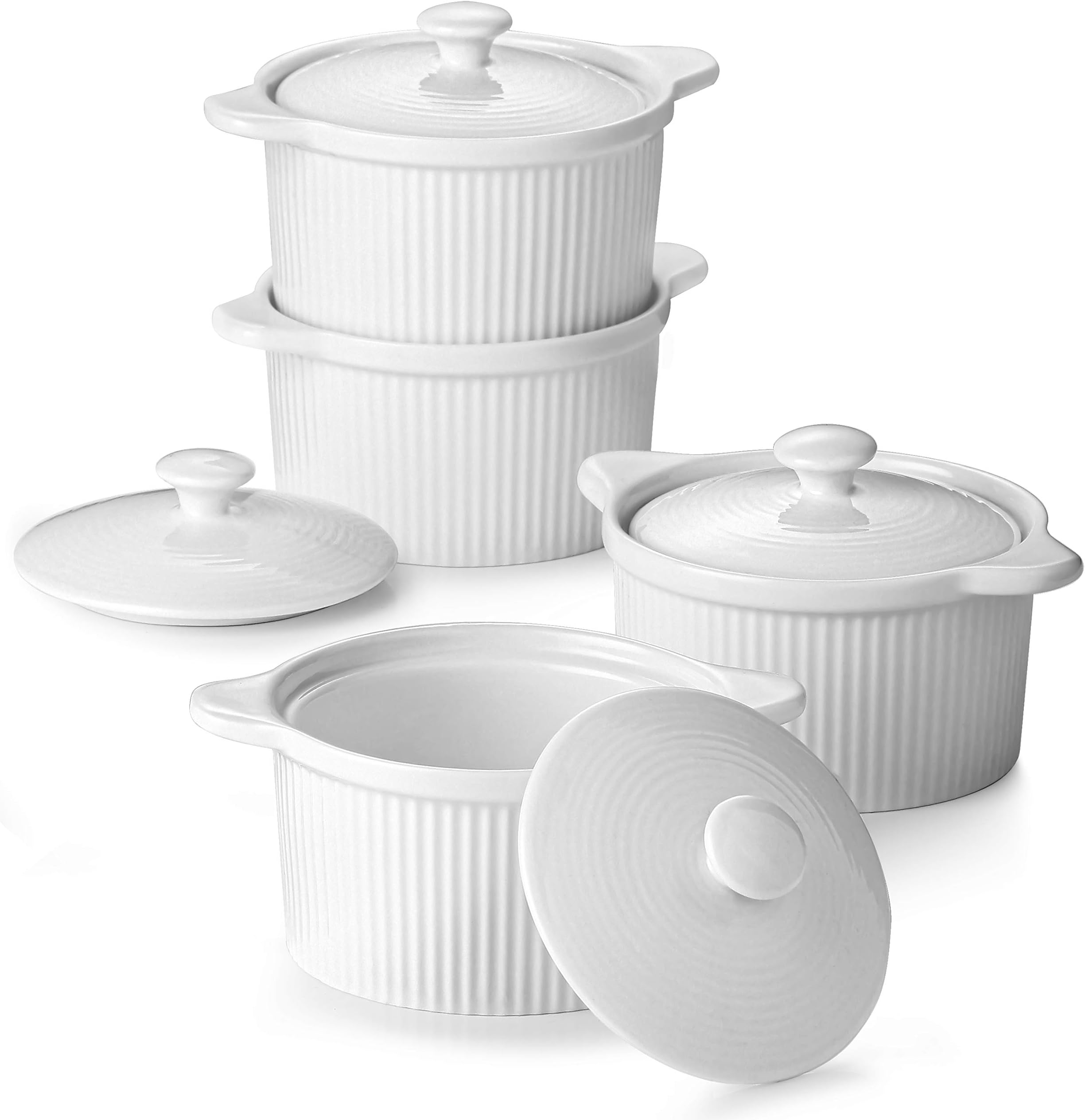 Small Ramekin with lid : Amazon.co.uk: Home & Kitchen