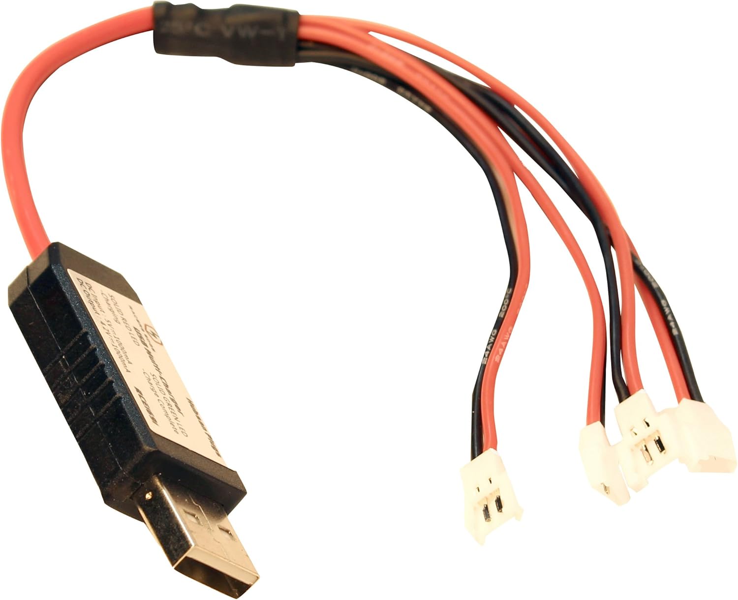 Amazon.com: Racers Edge 1691 USB Multi-Charger for Charging Up to 4 1S ...