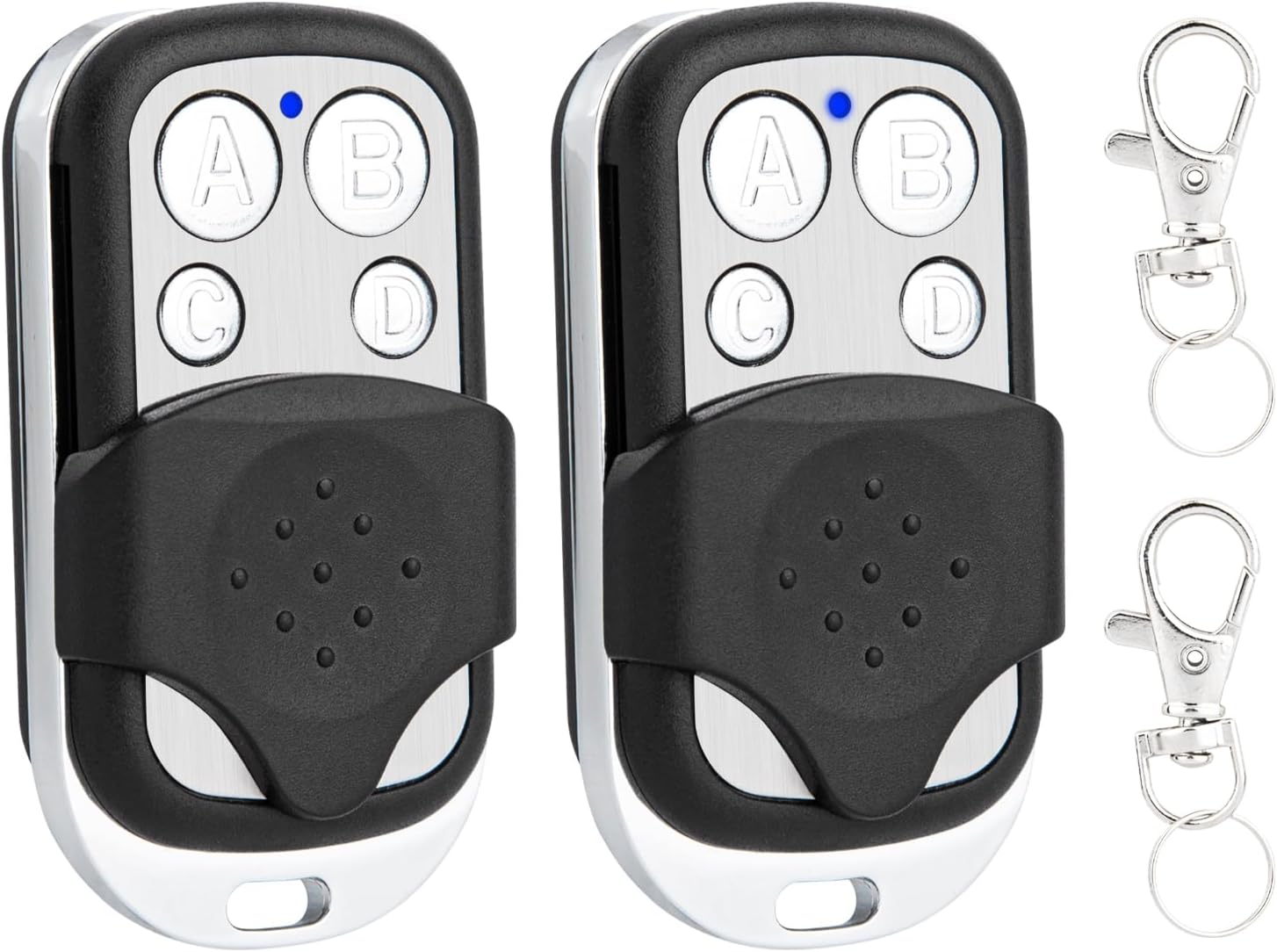 Key Fob 4pcs Remote Control Controls Key Fob for Car Garage Door Gate ...