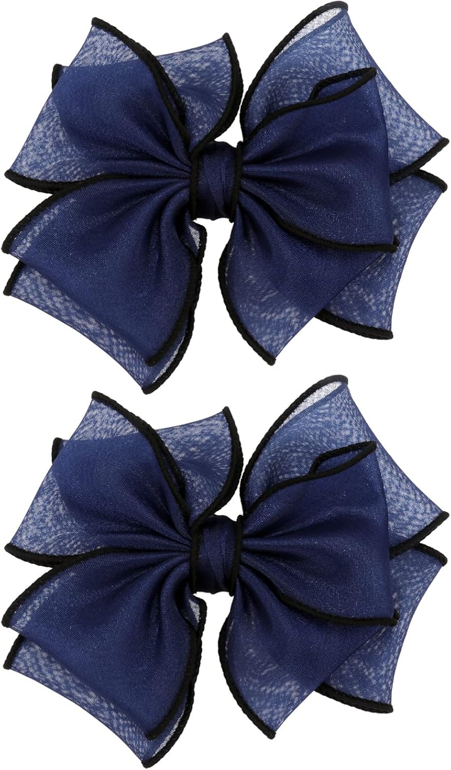 Amazon.com: Generic 2Pcs Big Bow Butterfly Shoe Clips Removable Shoe ...