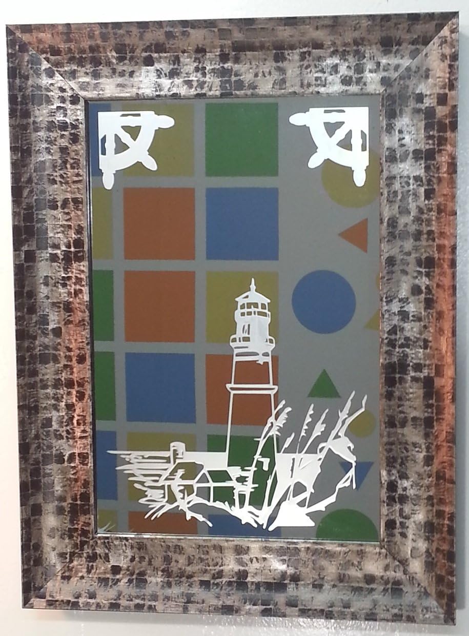 Amazon.com: Mirrored Creations The Lighthouse Wall Mirror : Home & Kitchen