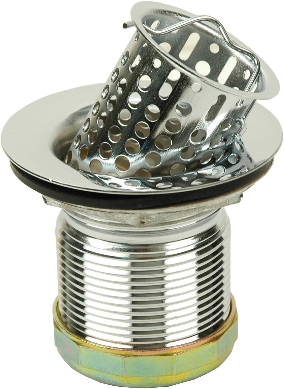Deep Cup Bar Sink Strainer - By Plumb USA - Amazon.com