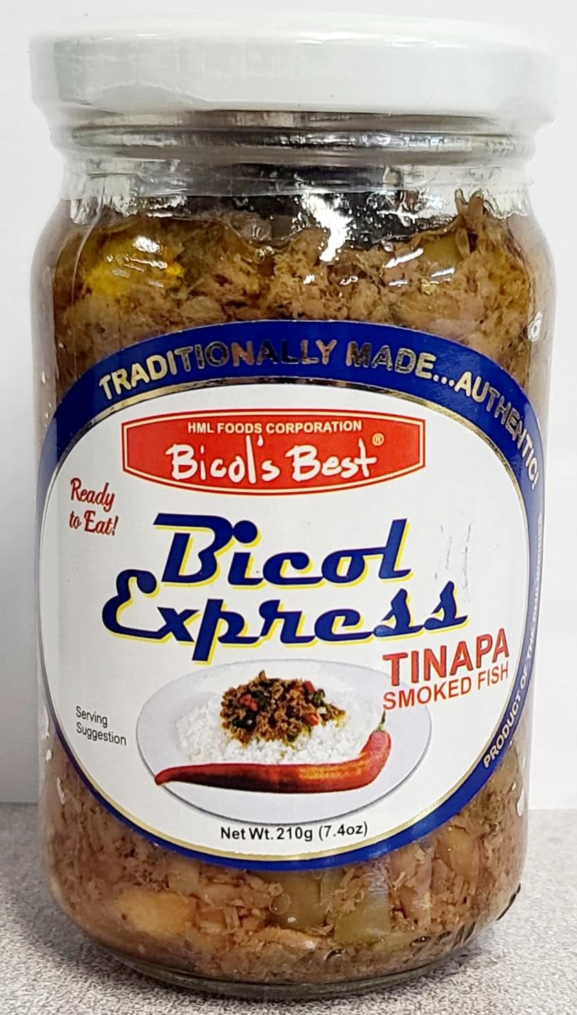 Amazon.com: Bicol's Best Bicol Express (Tinapa Smoked Fish) 7.4 oz- (2 ...