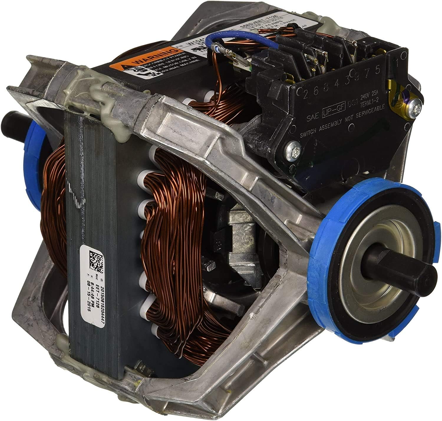 Amazon.com: Whirlpool W10410999 Dryer/Dishwasher Drive 60Hz 115V Motor ...