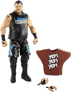 Amazon.com: WWE Kevin Owens Elite Collection Action Figure : Toys & Games